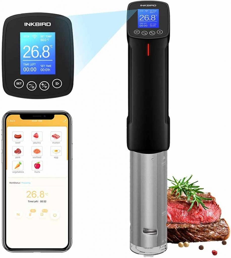 Inkbird ISV-100W Sous Vide, 1000W Wi-Fi - Grigliare Duro Shop